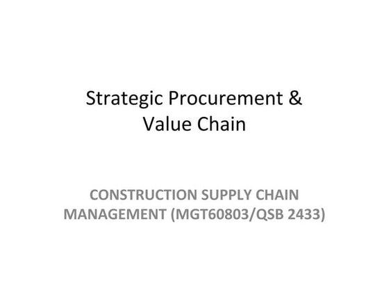 Supply Chain and Value Chain Management basic principles.pptx