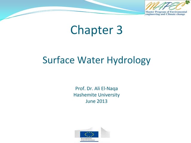 Module 2 ch-1 heytograph and hydrology analysis | PPTX