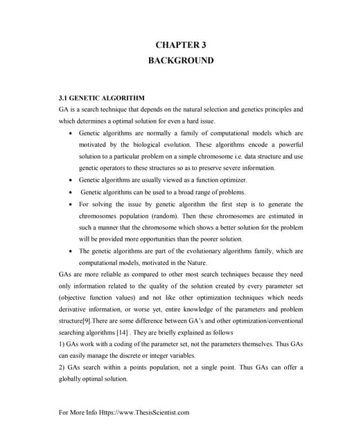 A Comparative Analysis Of Genetic Algorithm Selection Techniques Pdf 3163