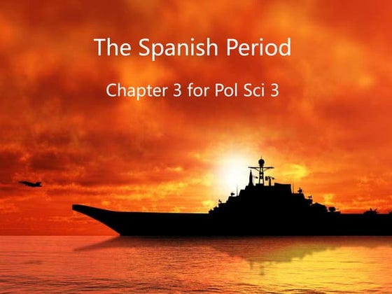 The Philippines under Spanish Regime | PPT