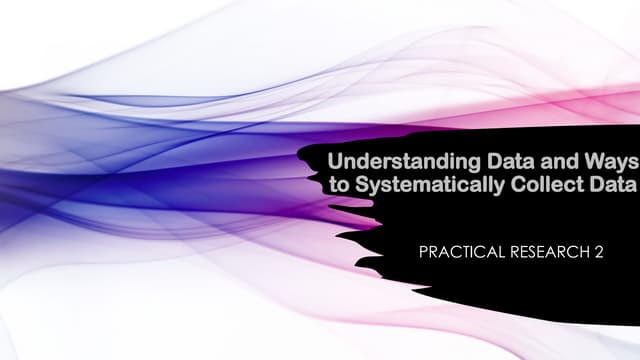 LESSON 1 PR2.pptx practical research 2 G12 | PPTX | Educational ...