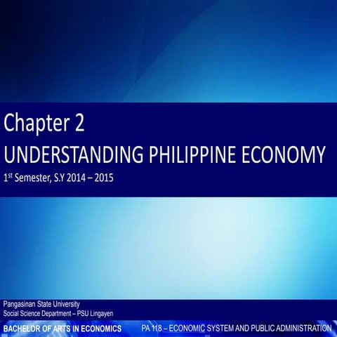 Understanding Philippine Economy | PPTX