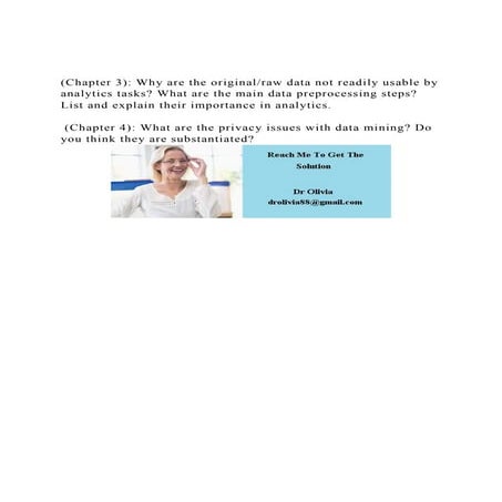 (Chapter 3) Why are the originalraw data not readily usable by.docx