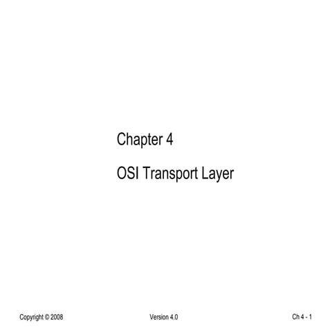Chapter4 | PPT | Computer Networking | Computing