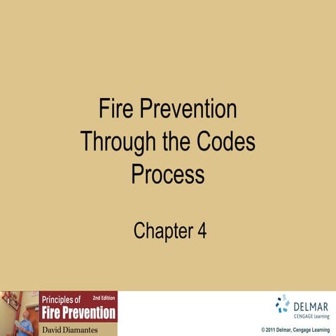 Fire Prevention Chapter 4 | PPT