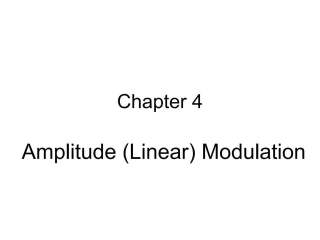 Numerical Problems on Ampitude Modulation | PDF