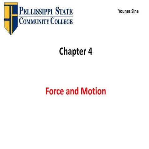 Chapter 4 | PPTX | Physics | Science