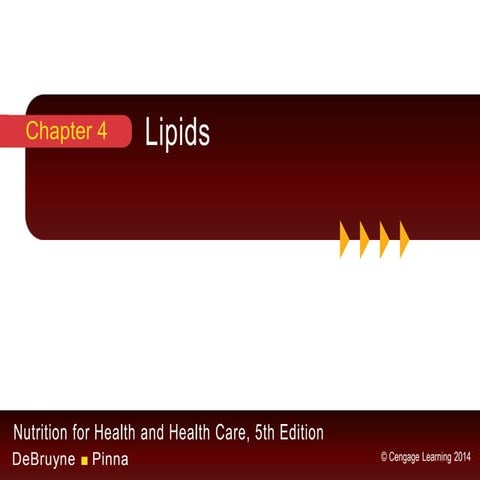 Chapter 4 - Lipids | PDF | Heart and Cardiovascular Diseases | Diseases and Conditions