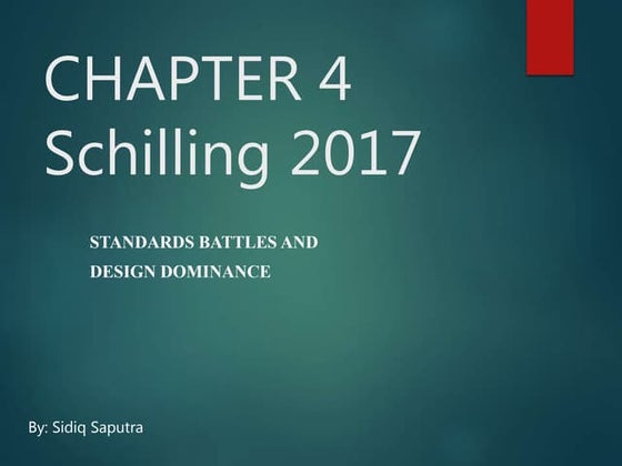 Chapter 4 SCHILLING 2017 | PPTX | Phone Services | Home Utilities