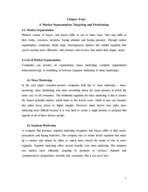 STP: segmentation, targeting and positioning | PPTX | Business | Business and Finance