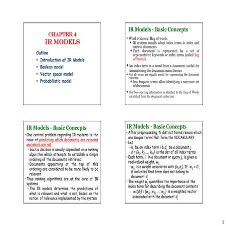 Chapter 4 Ir Models Pdf