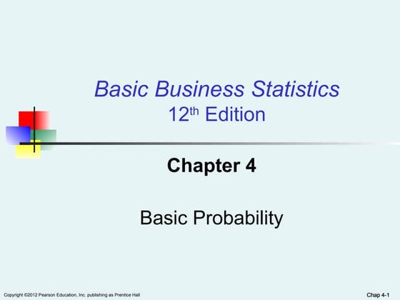 Conditional probability | PPTX