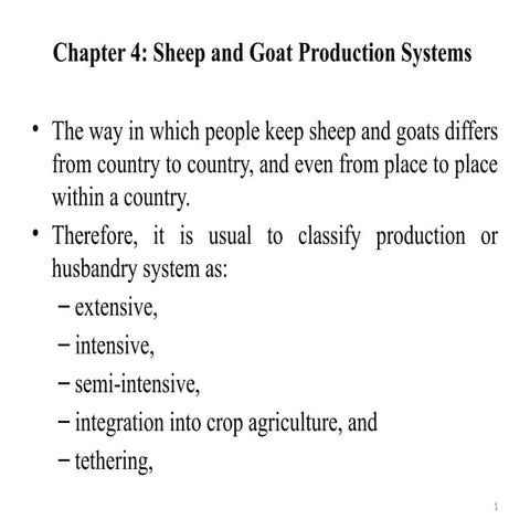 Chapter 4. Sheep and goat production system (1).pptx