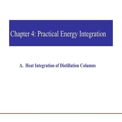 About heat integration in process design for process optimization | PPTX