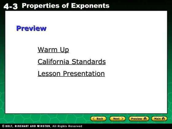 exponents and power | PPT