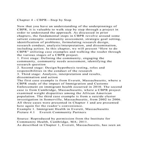 Chapter 4 - CBPR—Step by StepNow that you have an understandin.docx ...