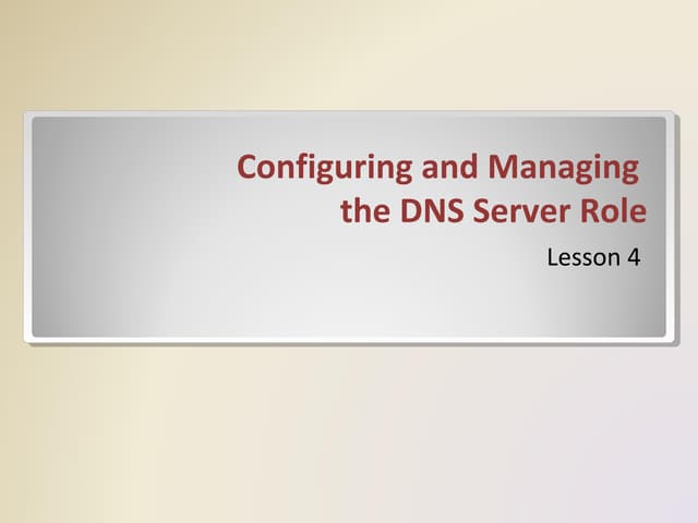 Intro to DNS | PDF