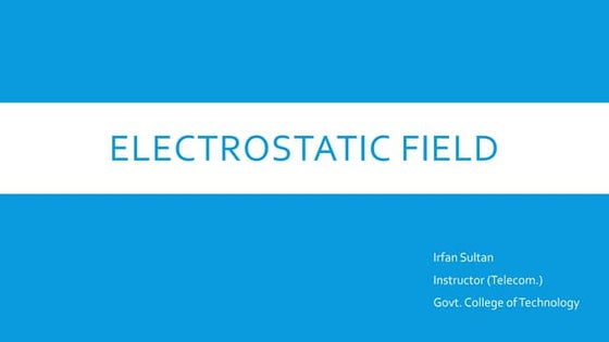 ELECTRIC FLUX | PPT