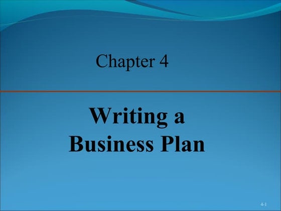 Business plan - Entrepreneurship | PPT