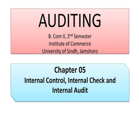 Chapter 4-Internal Control, Internal Check and Internal Audit.pptx