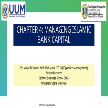 CHAPTER 4 - MANAGING ISLAMIC BANK CAPITAL.pptx