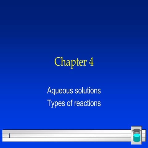 Chapter 4 molarity | PPTX | Chemistry | Science