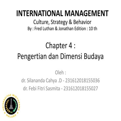 Chapter 4 - Pengertian dan Dimensi Budaya - Sila-Febi.pptx