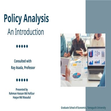 Chapter 4- Policy Analysis-An Introduction modified by Hassan Md ...