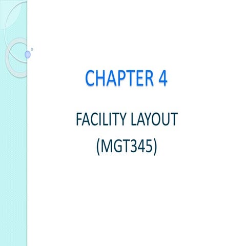 Chapter 4 product layout - 1st (3) | PPT