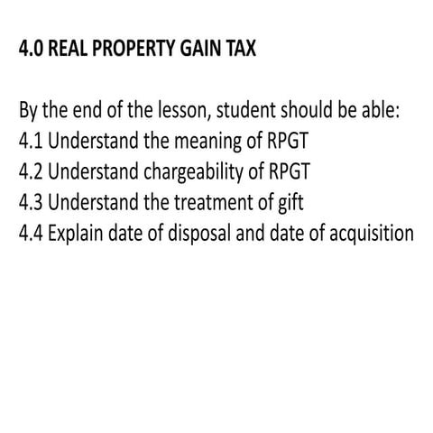 Chapter 4 RPGT | PPTX