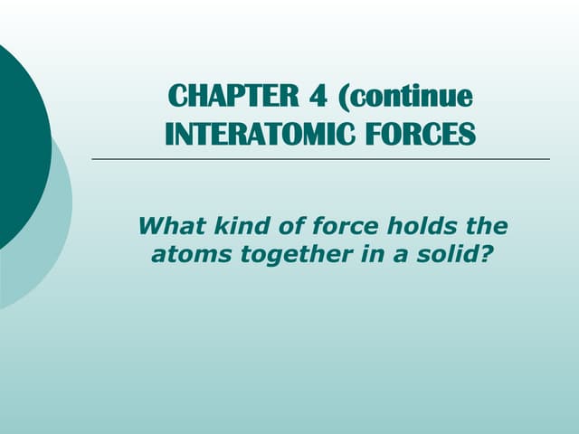 Stabilizing interactions converted | PPTX