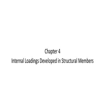Chapter 4 Structural Analysis Design Pdf