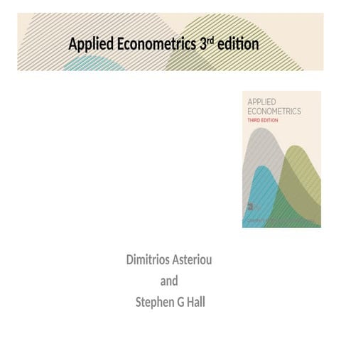 Chapter 4 (1).pptx applied Econometrics SlideShare | PPTX