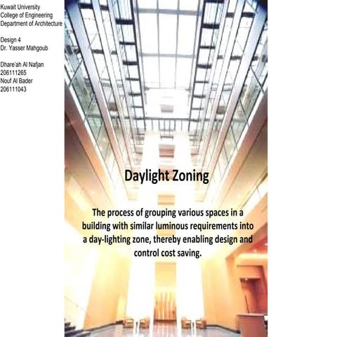 GreenStudio - Chapter 4 2 2 Daylight Zoning | PPT