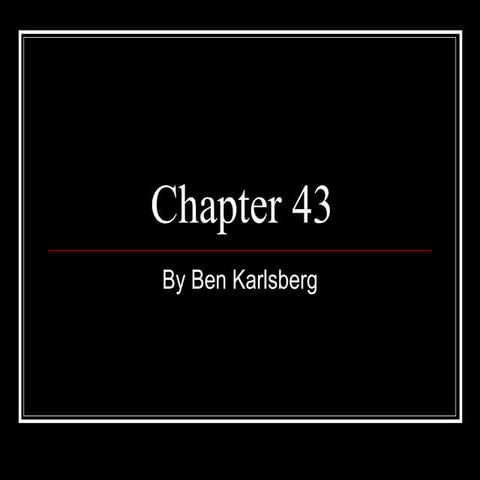 Chapter 43 ap bio | PPT