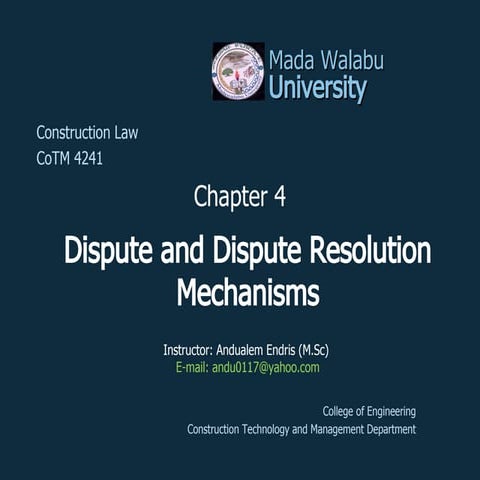 Chapter 4 construction law for Construction Or Cotm students | PPT