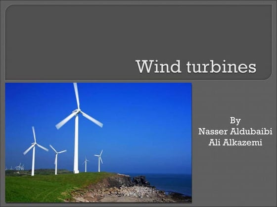 Wind turbine | PPT