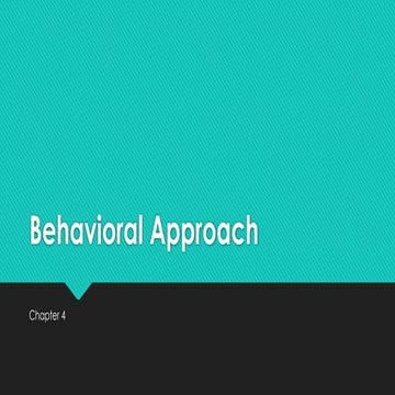 Chapter 4 & 5 Behavioral & situational Approach.pptx