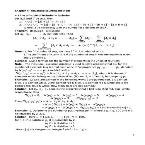 Chapter_4 (Advanced counting methods) (1).pdf | Physics | Science