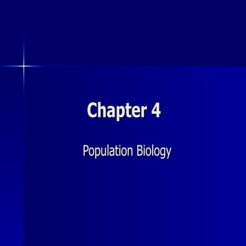 Chapter 4 Biology | PPT