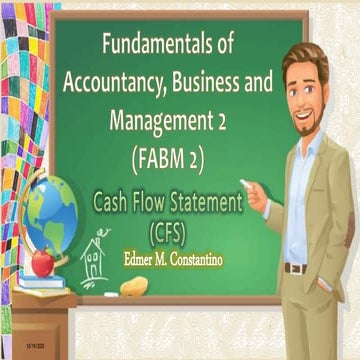 Chapter 4 cash flow statement | PPTX