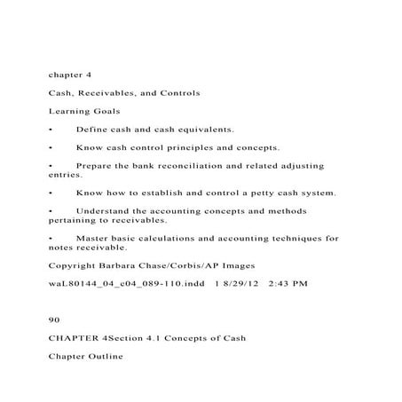 chapter 4Cash, Receivables, and ControlsLearning Goals.docx