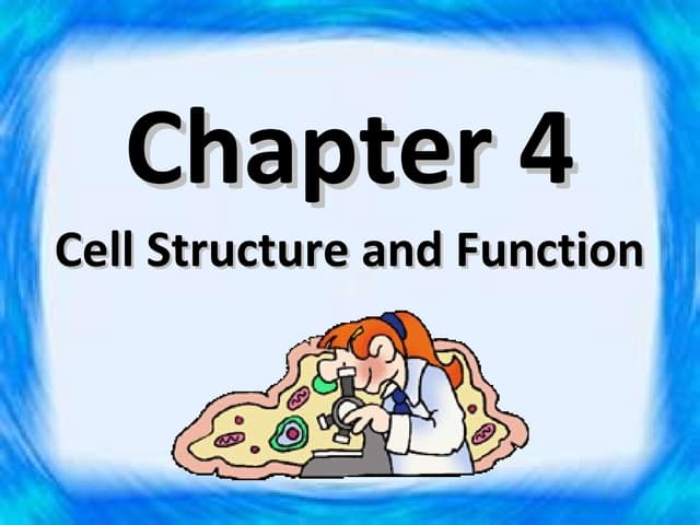 Parts of cell and their functions | PPTX