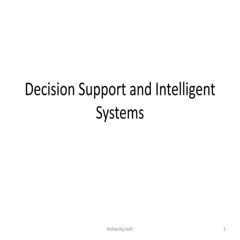 Chapter 4 Decision support Intelligent systems.pdf