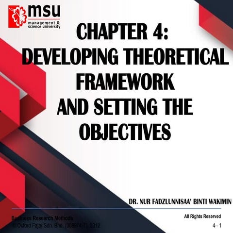 Chapter 4 Developing Theoretical Framework.ppt