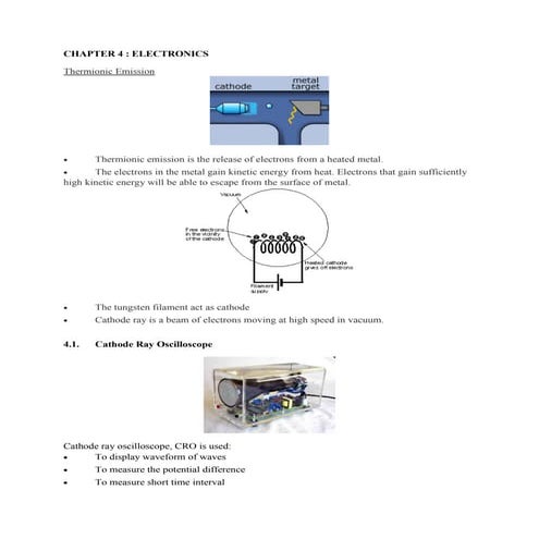 Chapter 4 electronic | DOCX | Consumer Electronics | Technology & Computing