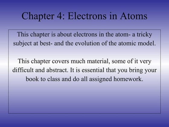 Atoms Class 12 NCERT chapter 12 | PPT