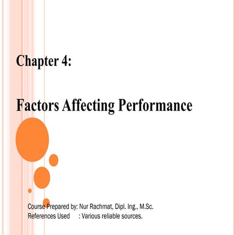Chapter4hfam(factors affecting performance) | PPT