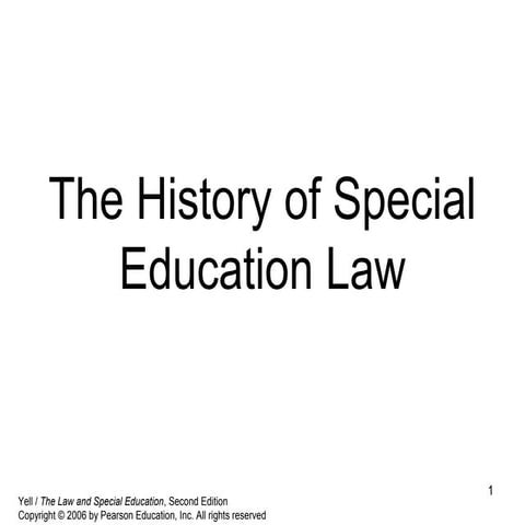 Chapter4 history of sped law | PPT