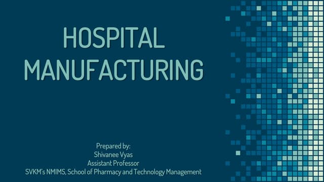 Automated drug despensing | PPTX